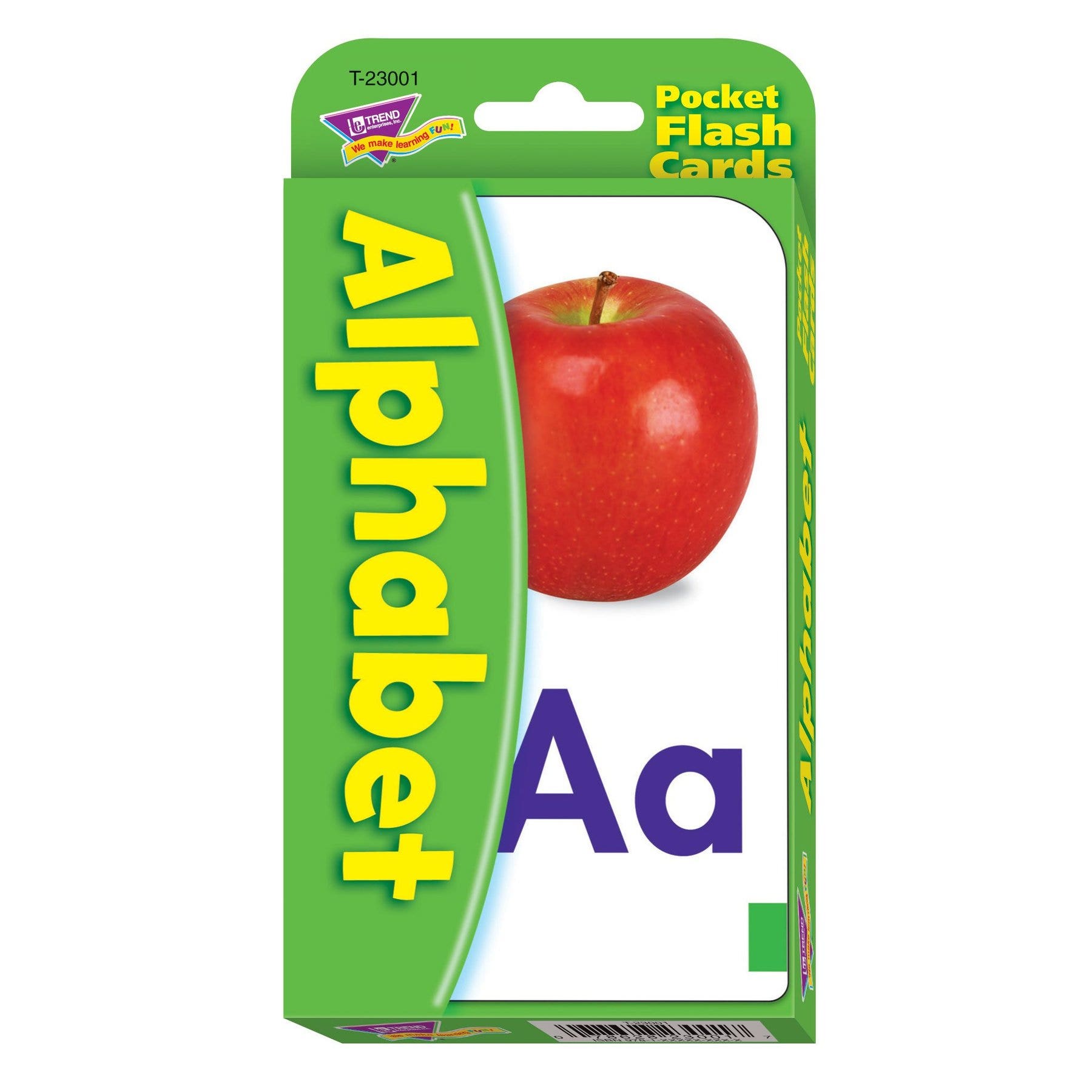 Alphabet Pocket Flash Cards – Scholar's Choice