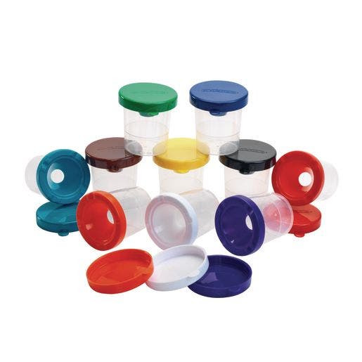 Air Tight No Mess Paint Cups Set Of 10 – Scholar's Choice