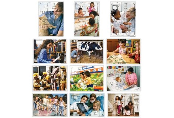 Excellerations Community Puzzles Set of 12 – Scholar's Choice