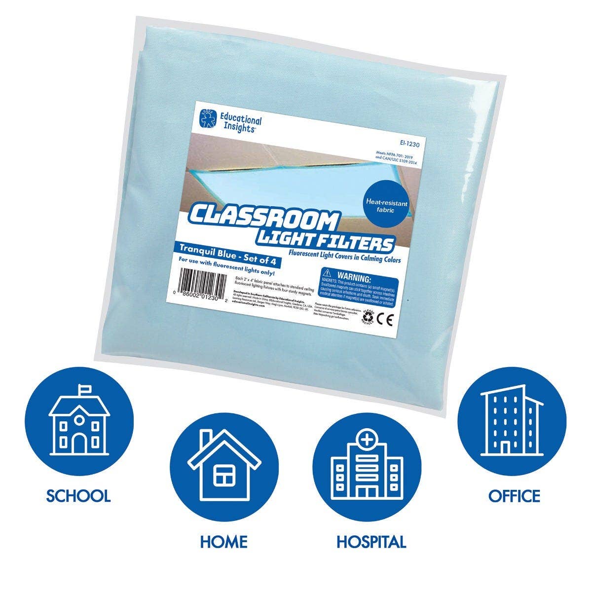 Classroom Fluorescent Light Filters – Scholar's Choice