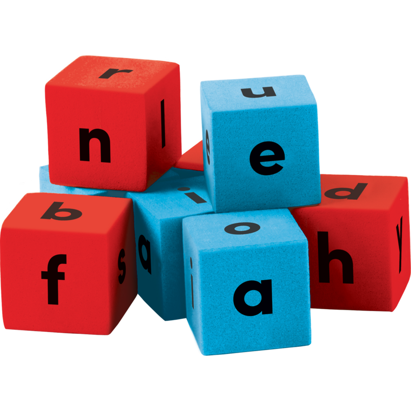 Foam Alphabet Dice – Scholar's Choice