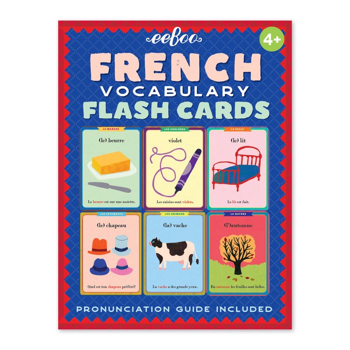 French Flash Cards by eeboo – Scholar's Choice